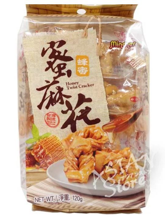 MINCHER Twist Cracker Honey 120g
