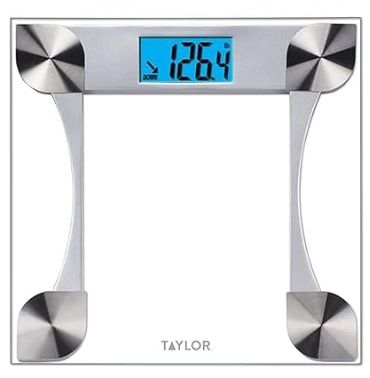 Taylor 7595 Glass Digital Scale with Weight Tracking