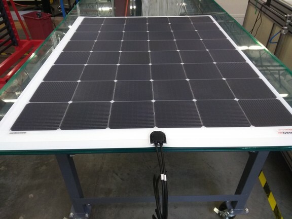 Solbian SR+80-JB, 80 watt solar panel, with HIT cells from Panasonic ...