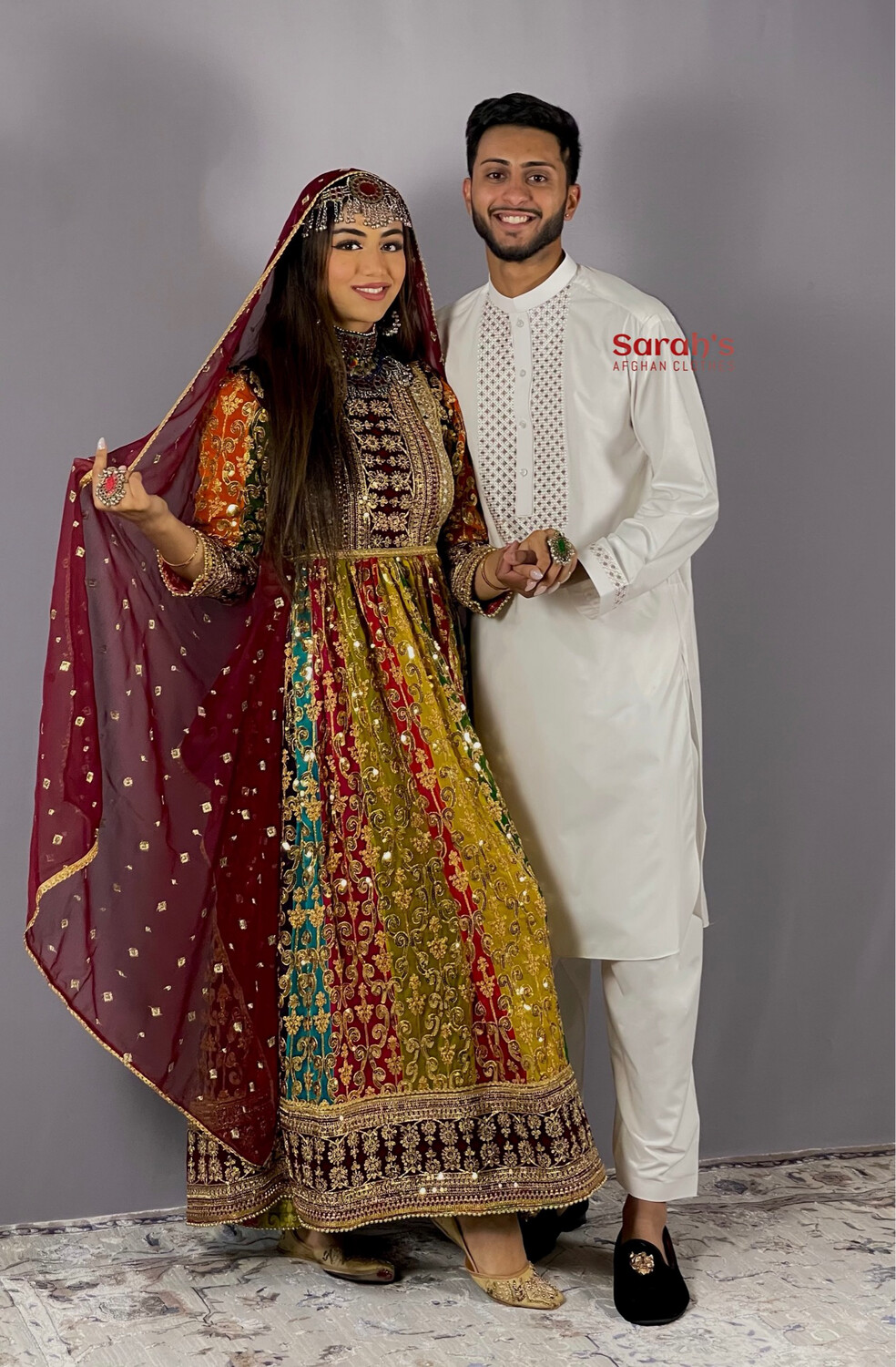 Afghan Kuchi Maxi Dress Afghan Kuchi Maxi Dress
