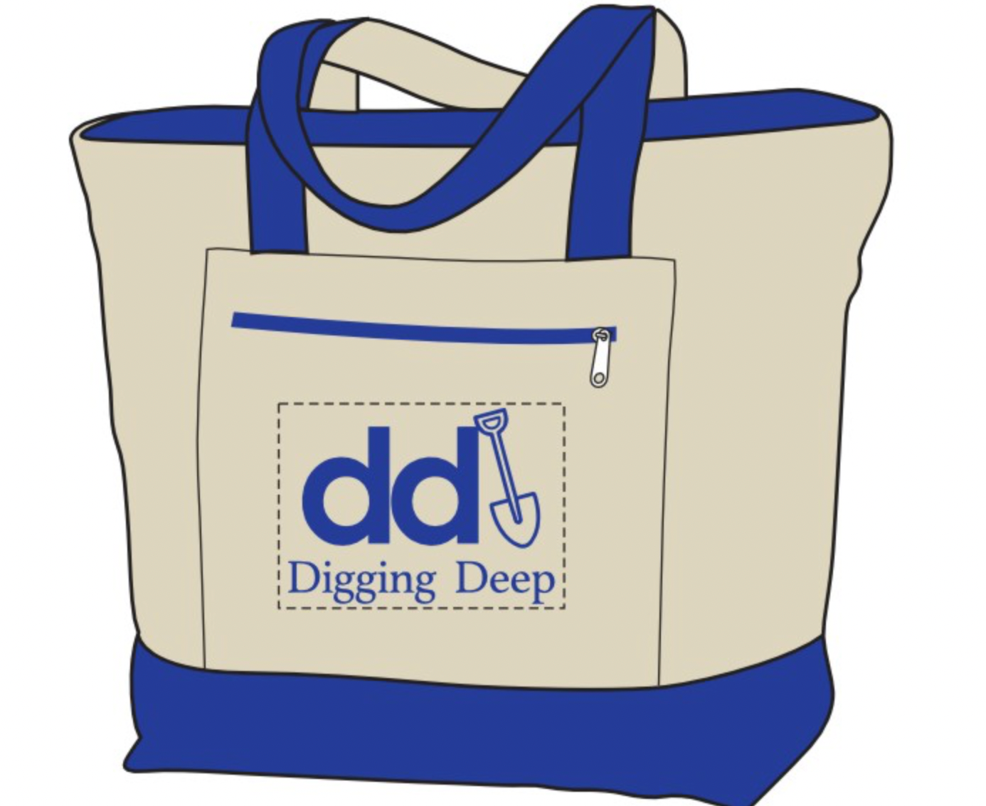 Digging Deep Tote Bag - Store - The Colley House