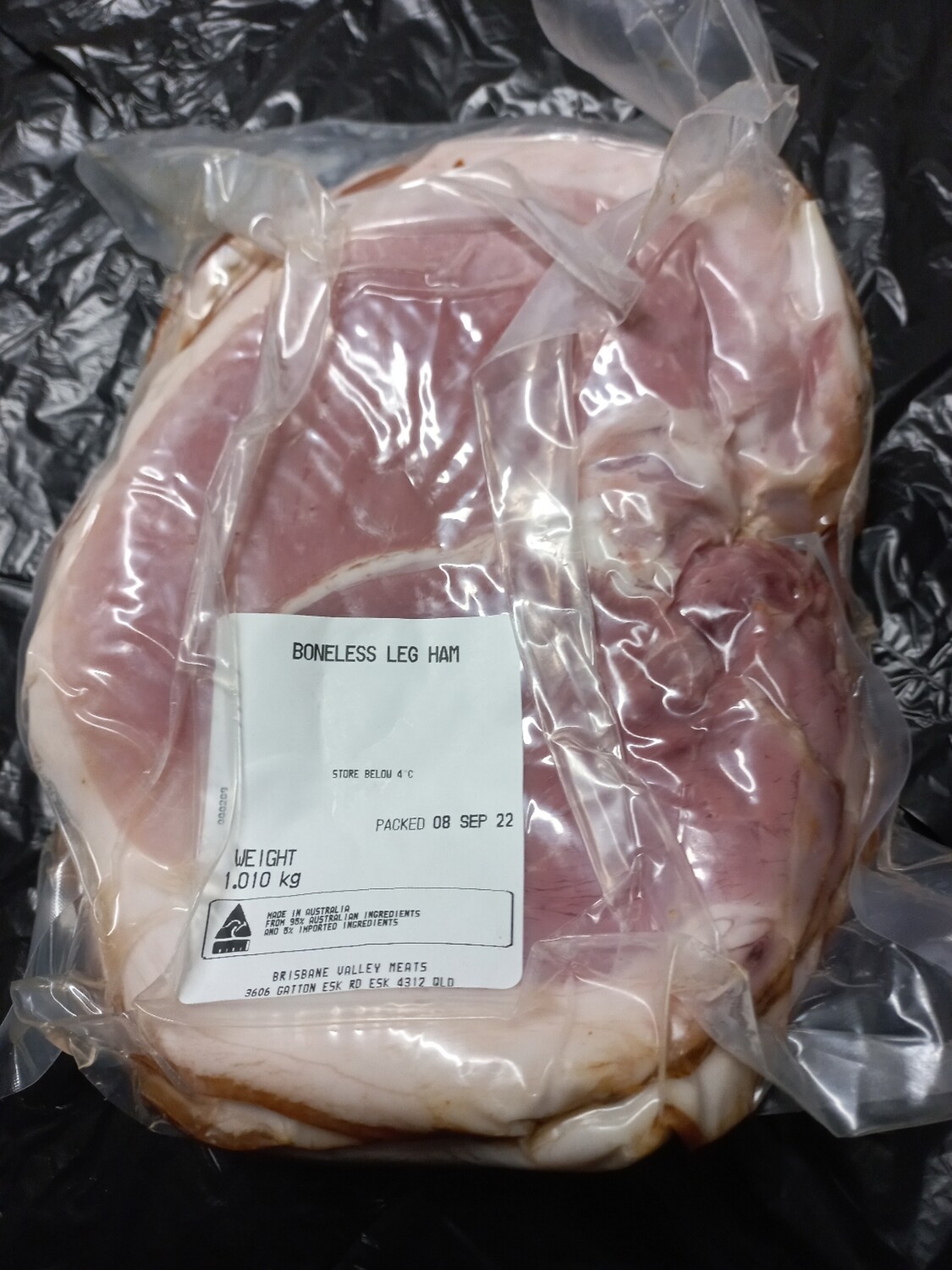 Free range ham leg traditional sliced aprx 1kg
