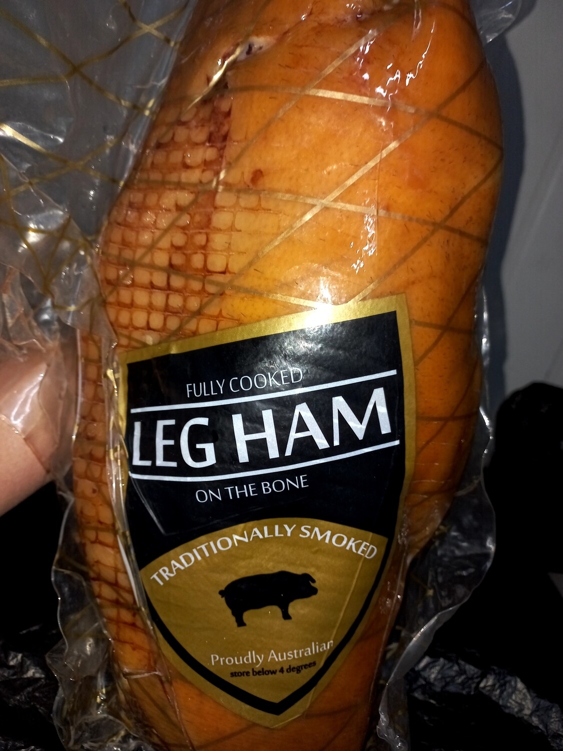 Christmas ham nitrate free 4.138kg