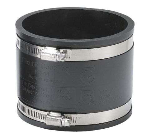 50mm Flexible Coupling Black