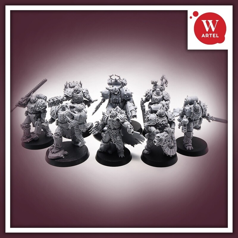 28mm scale miniatures