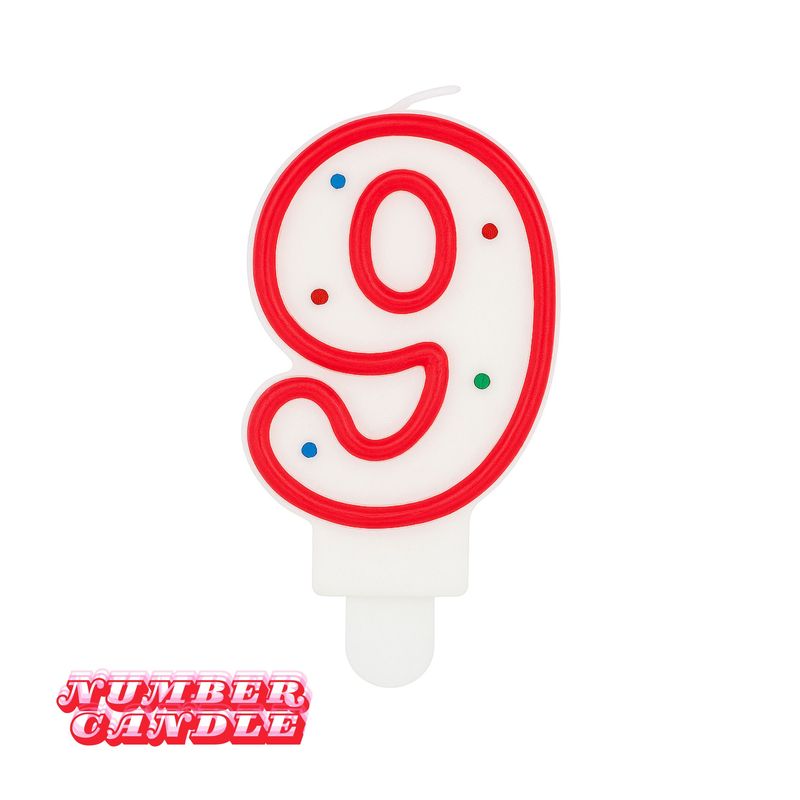Number Candle 9