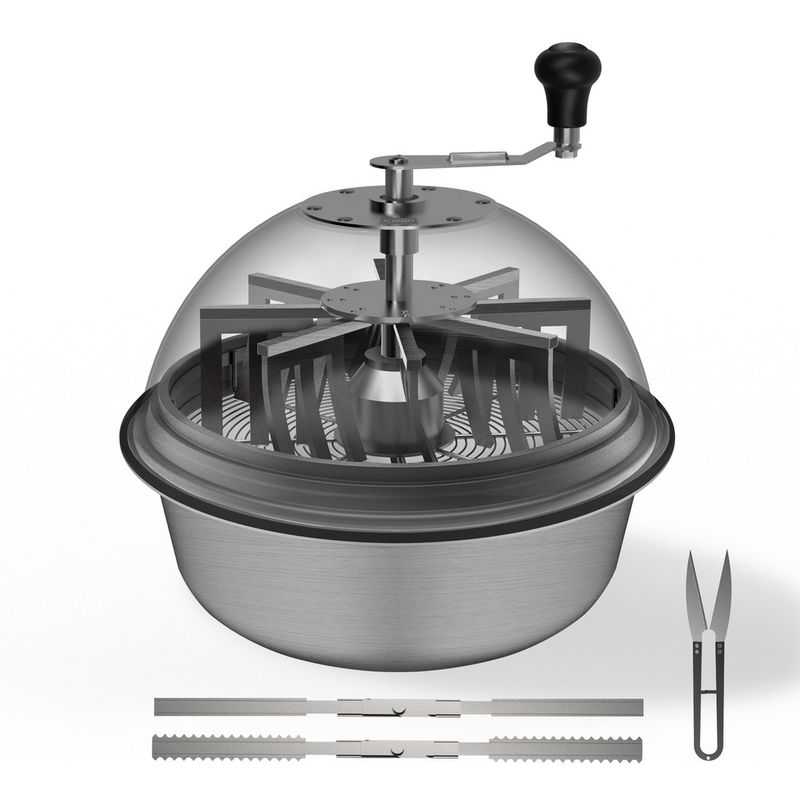 AC Infinity Bud Leaf Bowl Trimmer 16", Clear Visibility Dome