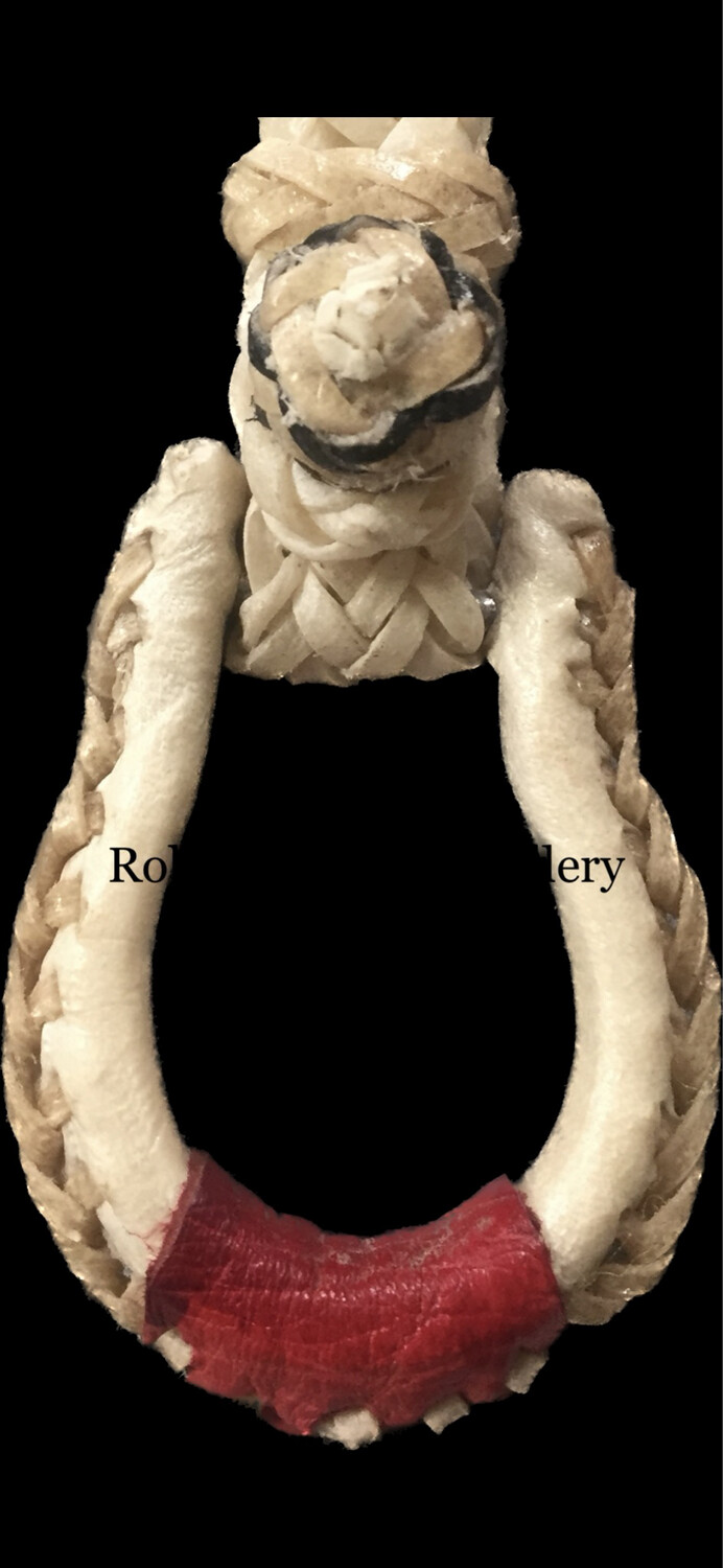 Rawhide Covered Wood Stirrups