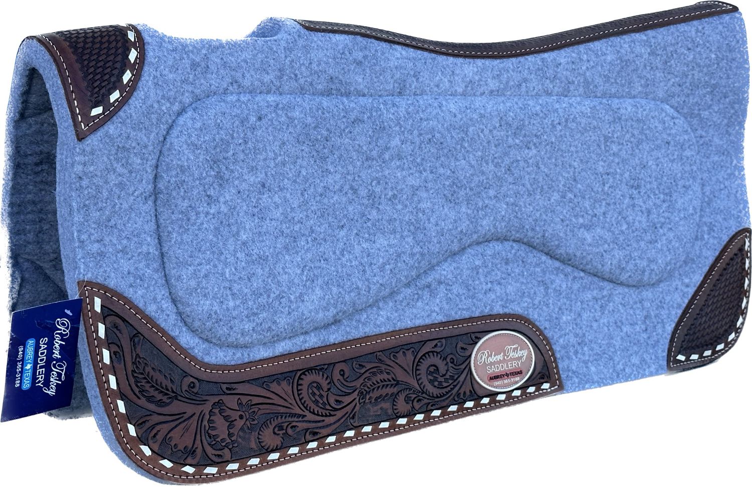 RT Moisture Wicking Gel Felt Pad with Wither Cut Out Contoured 1- inch ...