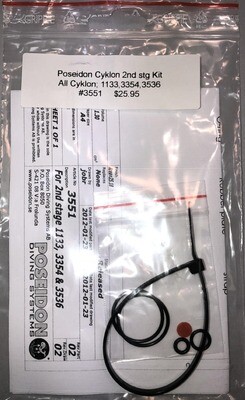 Poseidon Regulator Parts Kits