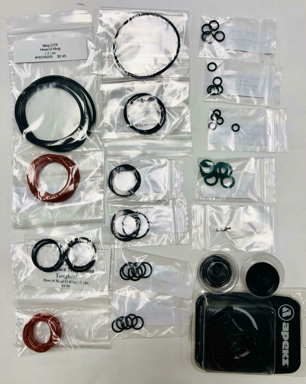 ISC InnerSpace Megalodon O-Ring Plus Kit - Meg 15 / Tiburon