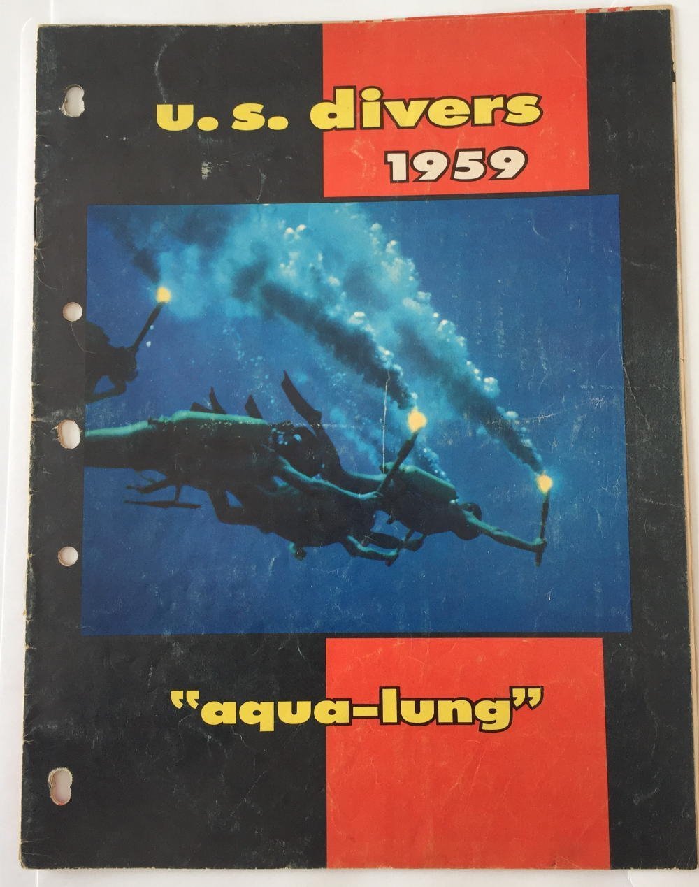 US Divers 1959 Equipment Catalog - Excellent & Fair