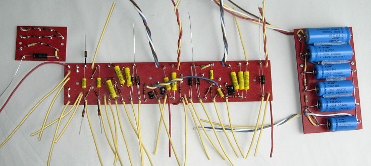 Fender Bassman AB165 style loaded circuit board set