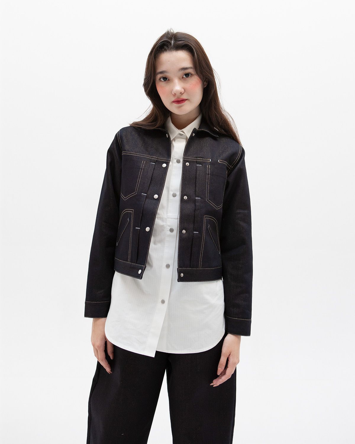 W'MENSWEAR ENGINEER'S JACKET IN GOLD DENIM - Shop - W'menswear