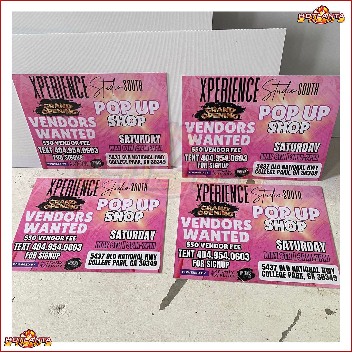 FULL COLOR 24 X 18 YARD SIGNS (2-3 DAYS)