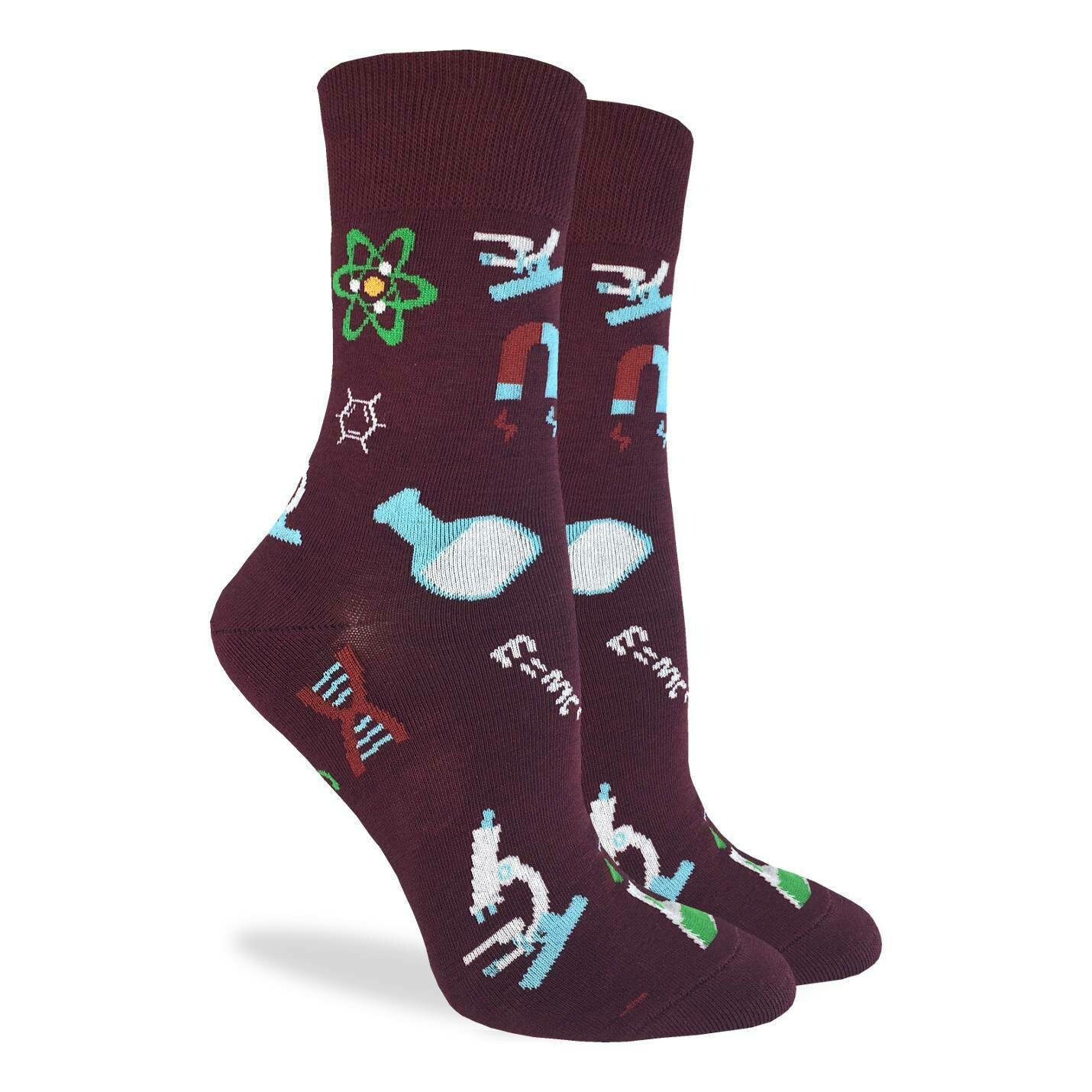 Science Lab Cotton Socks | Purple Moose Sock Co. | Canada