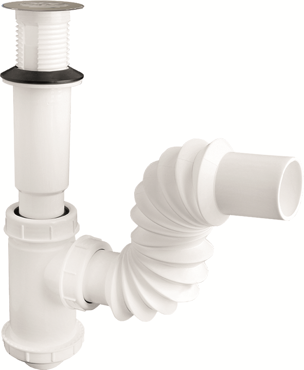 Kit Tubería Flexible Para Drenaje De Fregadero Baño