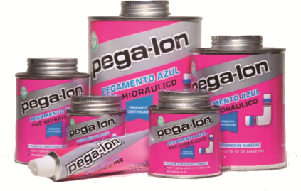 PEGA-LON TUBO PEG. PVC 50 ML ETQ. ROSA PVC HIDRAULICO