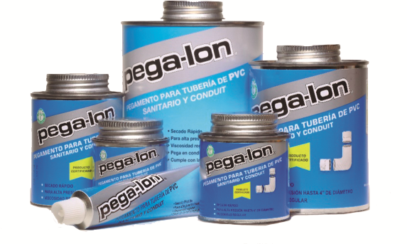 PEGA-LON TUBO PEG. PVC 50 ML ETIQ. AZUL PVC HIDRAULICO