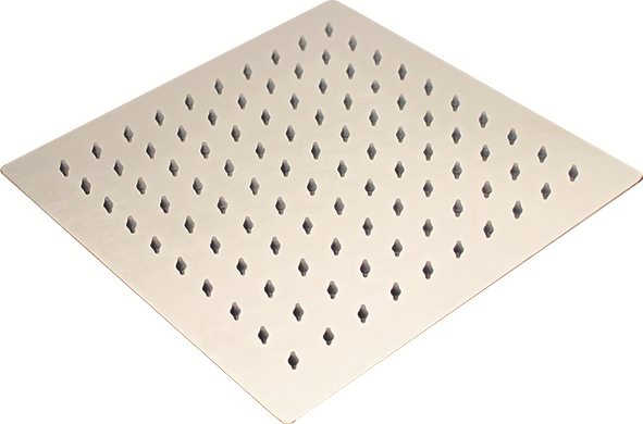 METALFLU REGADERA CUADRADA ACERO INOX SIENA 15 CM 10881