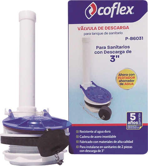 COFLEX VALVULA DESCARGA 3"