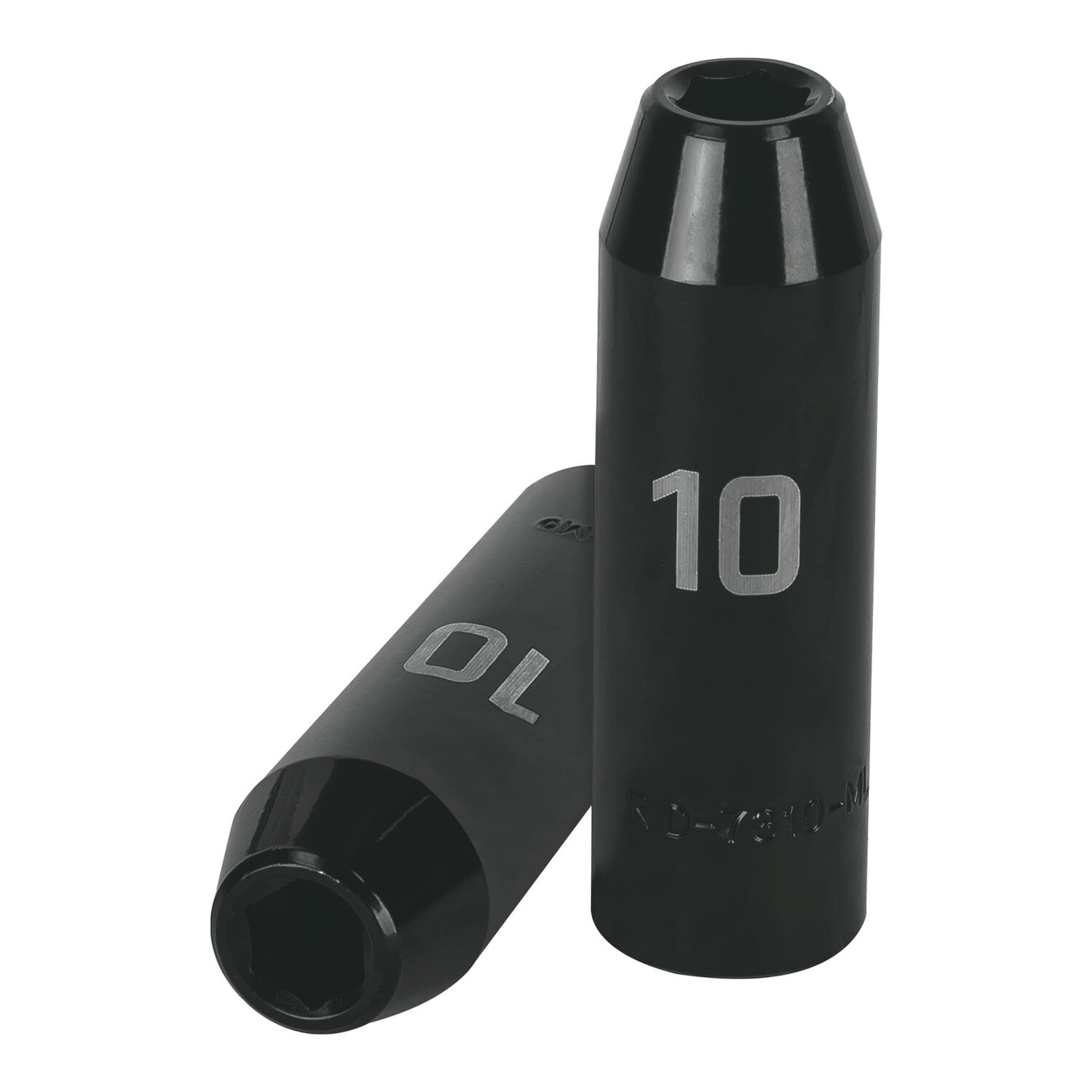 Dado de de impacto, largo, 6 puntas, cuadro 1/2' de 10mm
