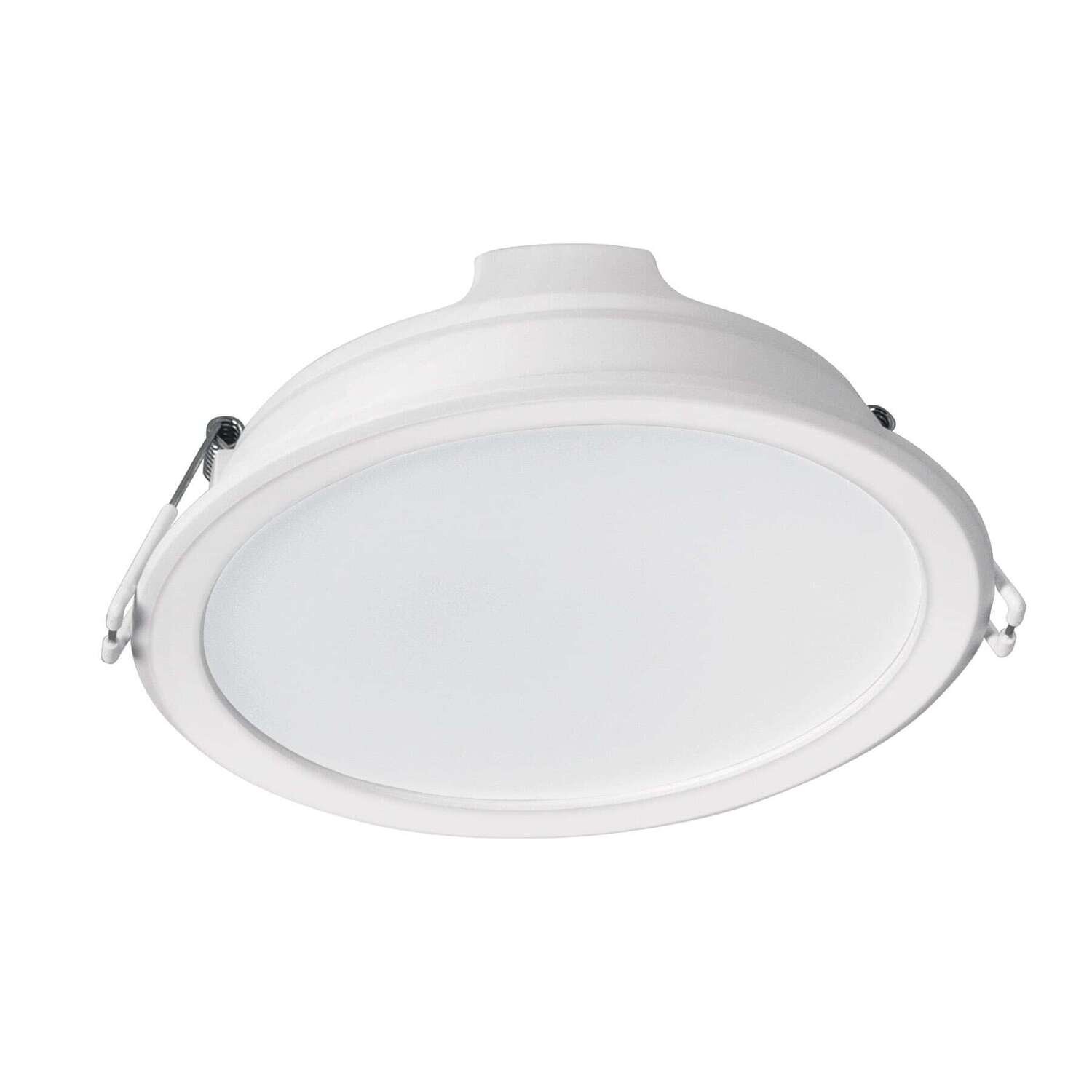 Luminario LED empotrado redondo, 12W, 6500K, Basic