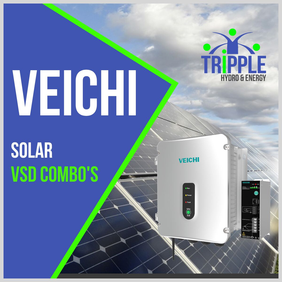 VEICHI Si30 Solar VSD Conversion Kits (380V 3Ph) | Solar Systems ...