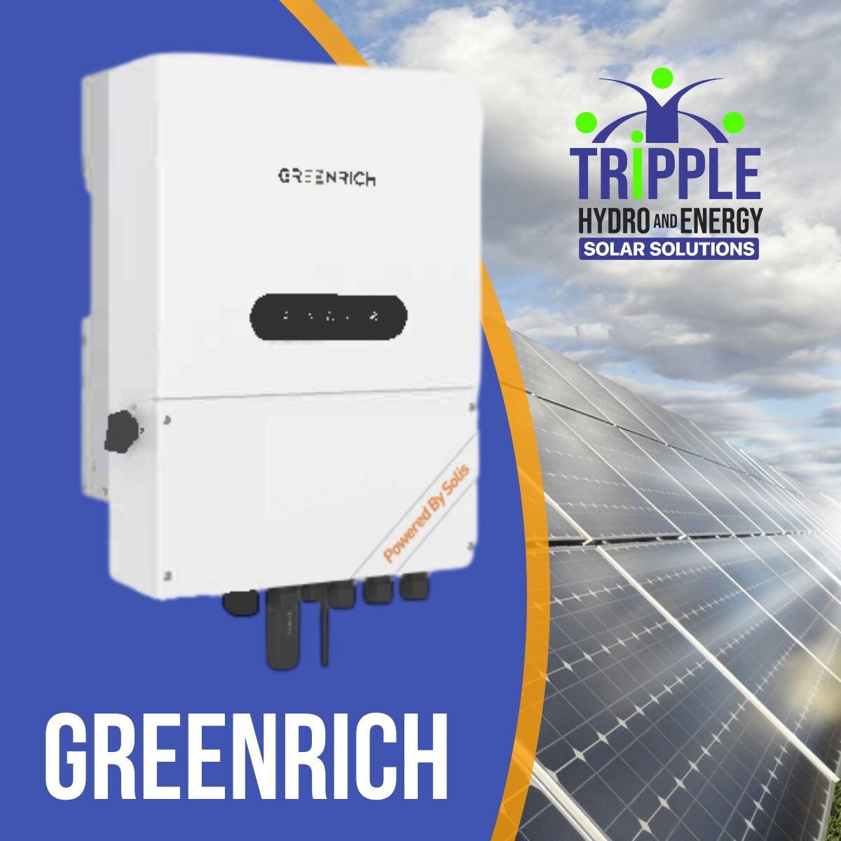 Greenrich 6kW Hybrid Inverter|Greenrich Hybrid Inverter