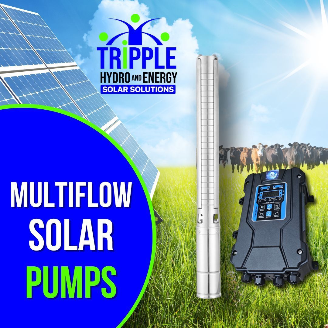 Multi Flow Hybrid Solar Pumps | Duo 200 | Duo 300 | Pen 110