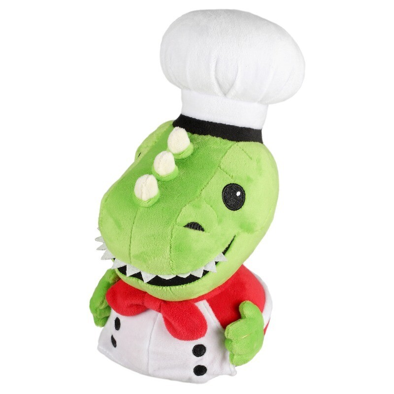 Overcooked Dino Chef Plush and Pin