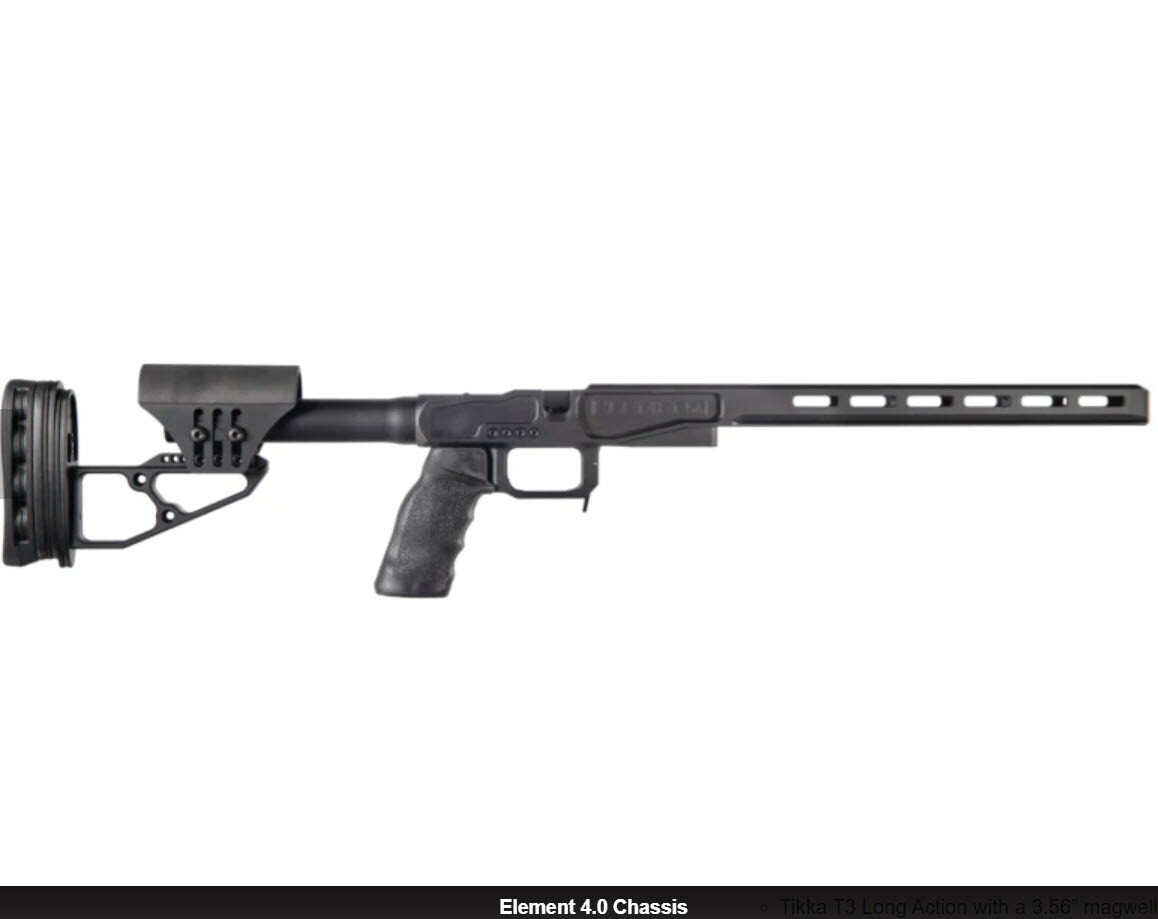 XLR Element Chassis 700SA Anodize Black (AMBI)