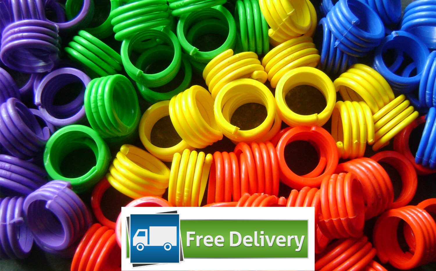 Spiral Poultry Leg Rings