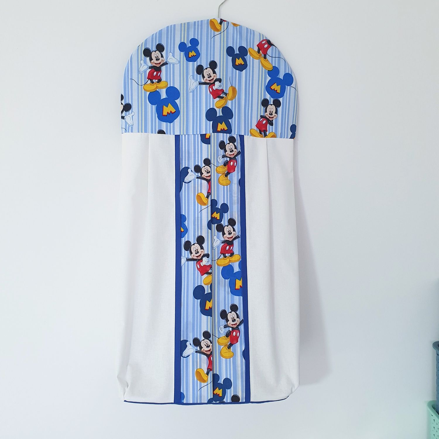 Mickey Mouse themed Nappy Stacker - White / blue #1