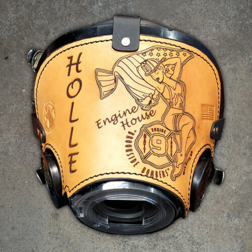 Mask Covers – Fire Dog Leatherworks – Traditional Leather for ...