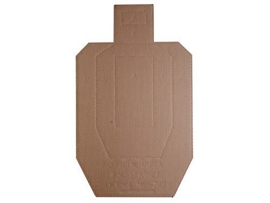 IPSC/USPSA Cardboard Target