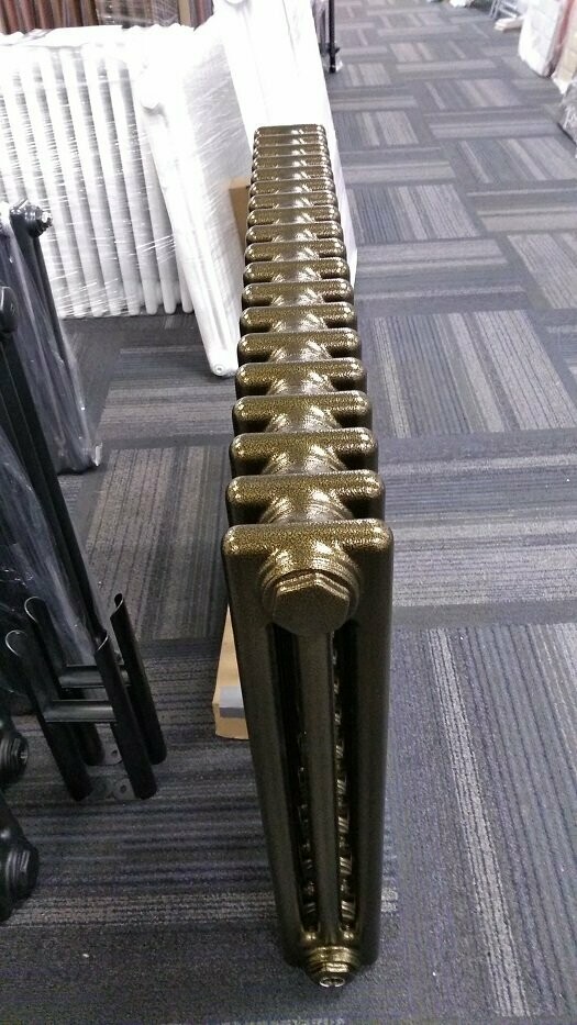Textured Bronze Column Radiators. Huge Choice Of Sizes