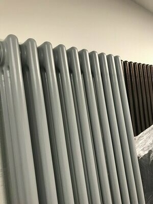 Light & Mid Grey Column Radiators