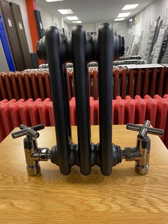 Black Cast Iron Finish Radiators Made In Germany