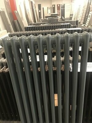 Light & Mid Grey Column Radiators