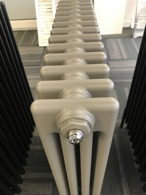 Light & Mid Grey Column Radiators