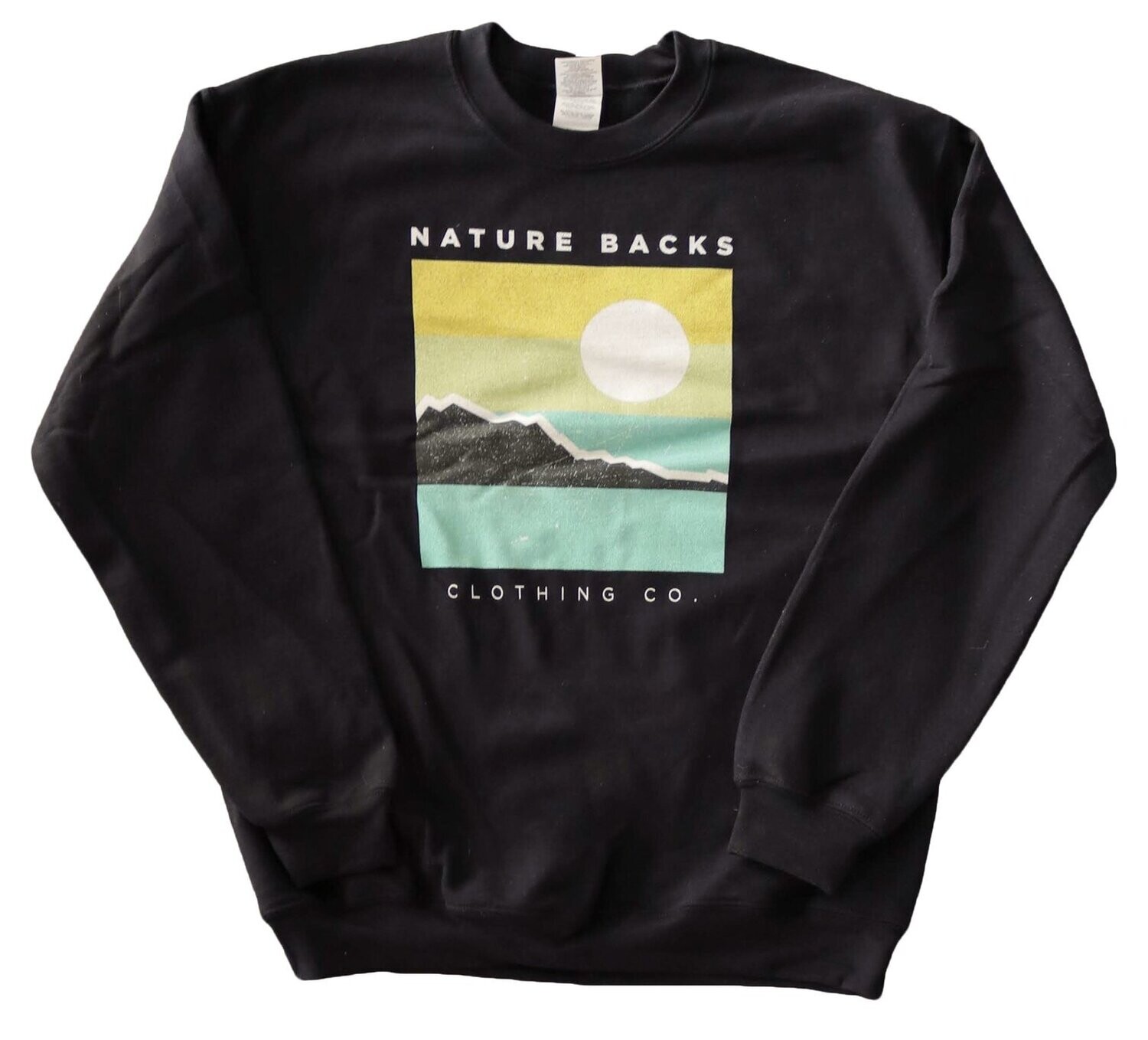 Nature Backs Moonlight Crewneck