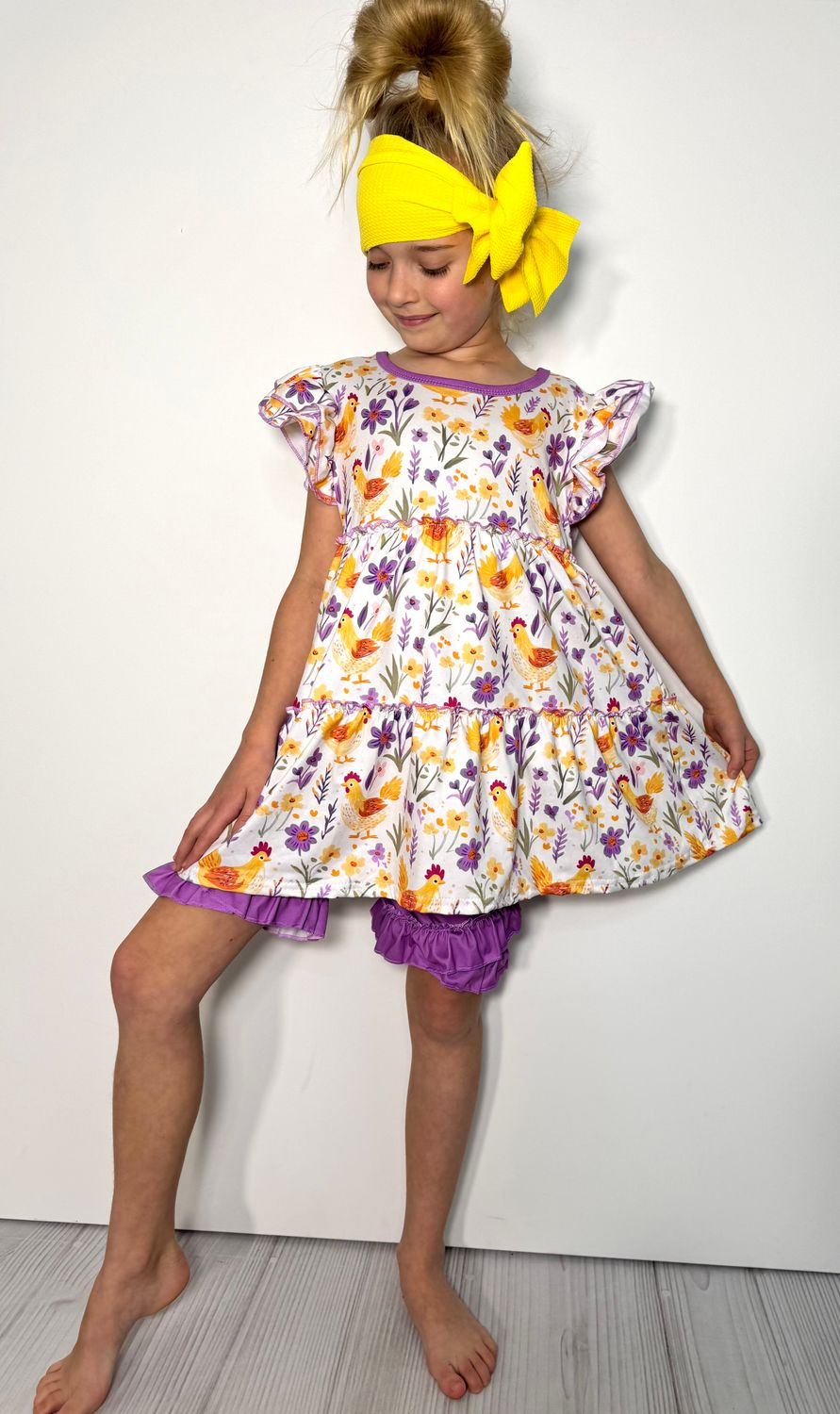 Flock & Flower Girls Set