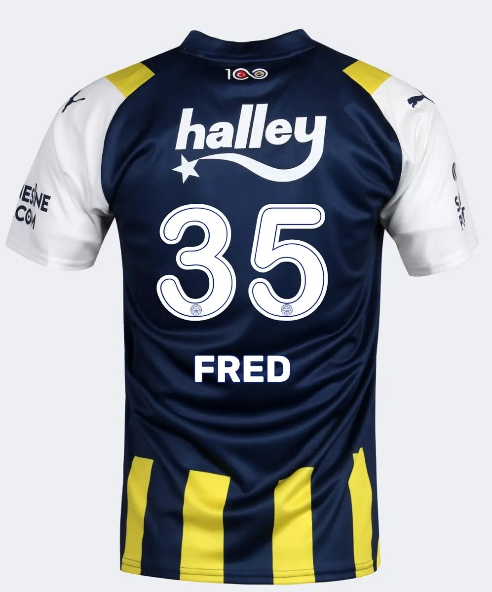 Fenerbahce Home Fred #35 Jersey 2023-2024