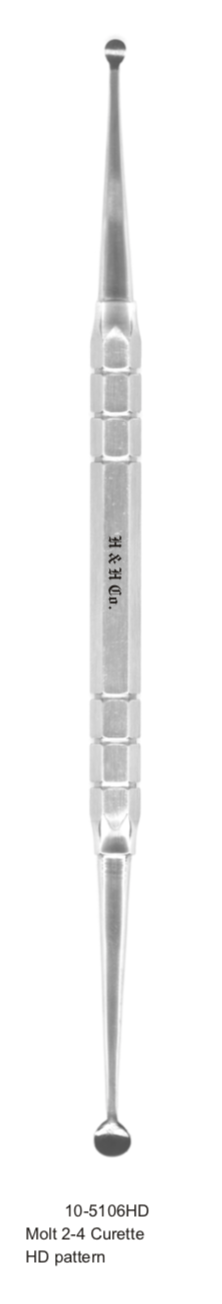MOLT CURETTE 2/4 HD D/E