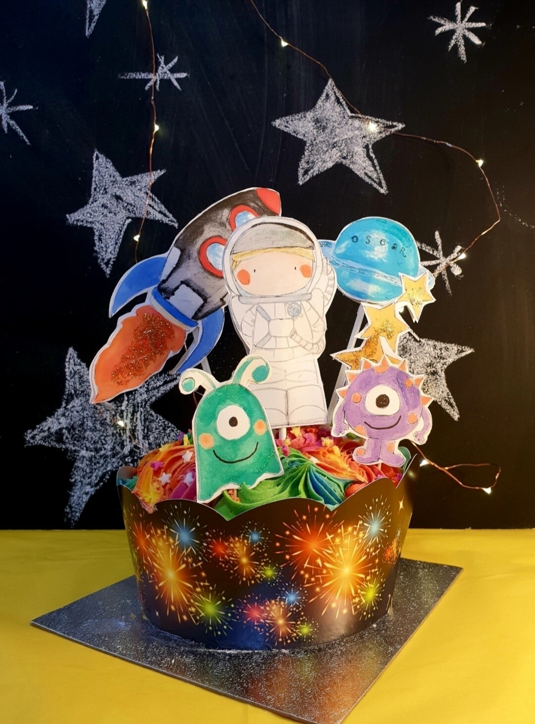 Superhero's, Wizards & outer space.