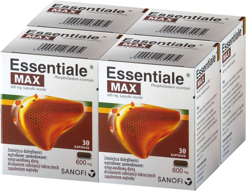 Essentiale MAX 600mg 健肝素 (加強版) 120粒裝