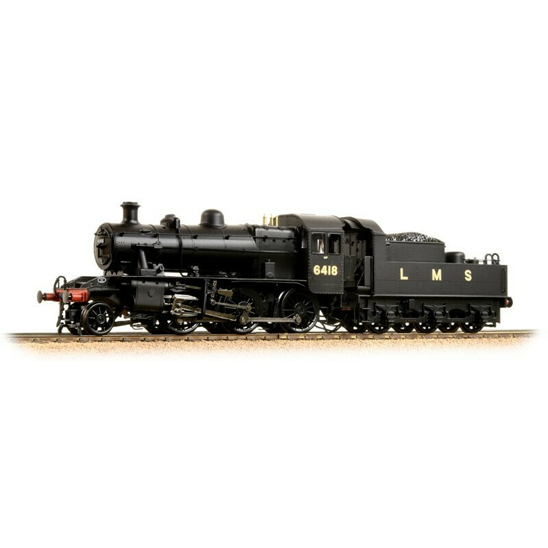 Bachmann - 32-830A - Ivatt Class 2MT 2-6-0 6418 LMS Black.