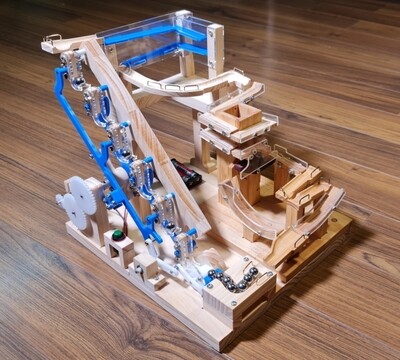 Wood Marble Machine