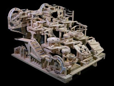 Wood Marble Machine